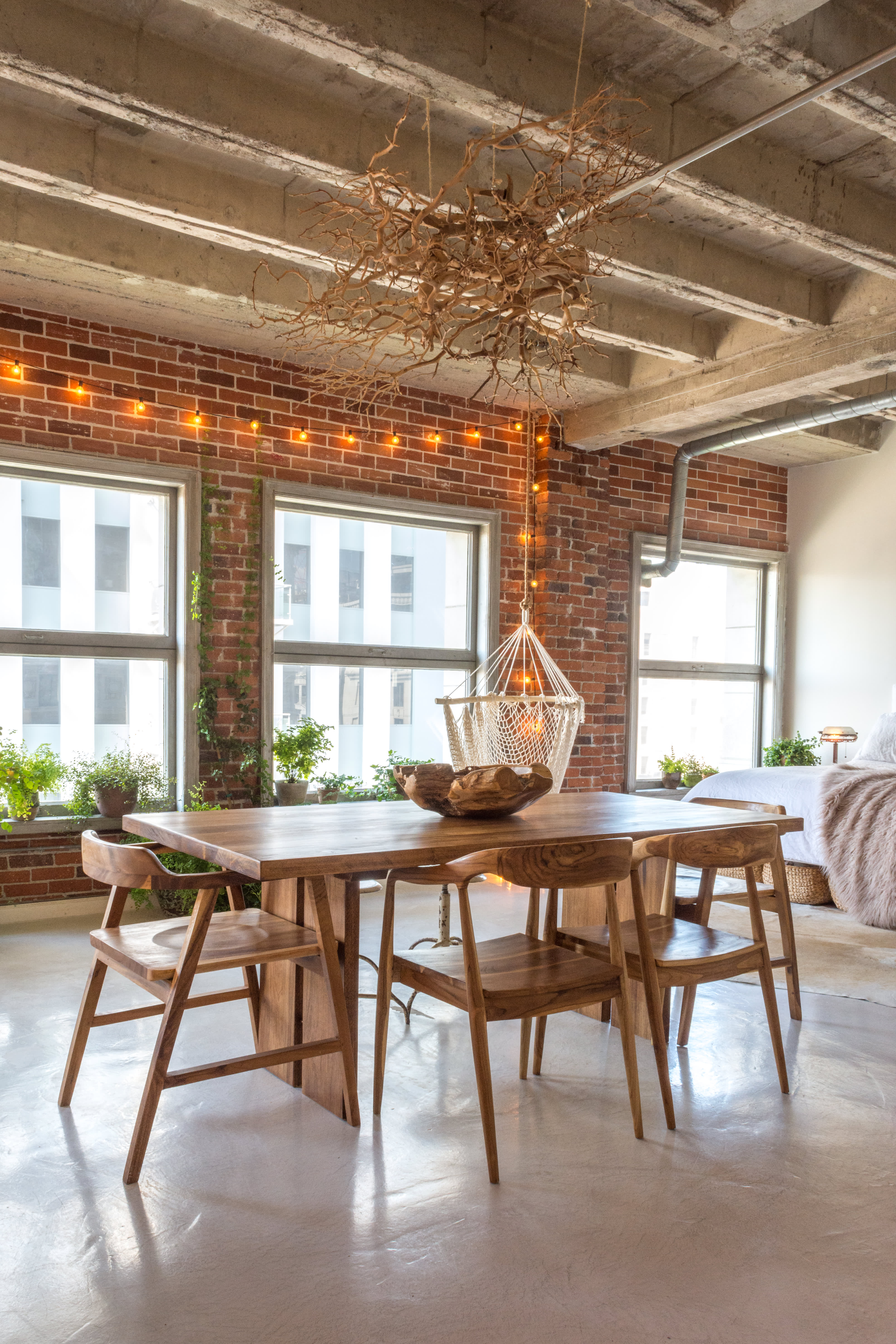 House Tour: A Rustic Modern, Artsy Downtown LA Loft | Apartment Therapy