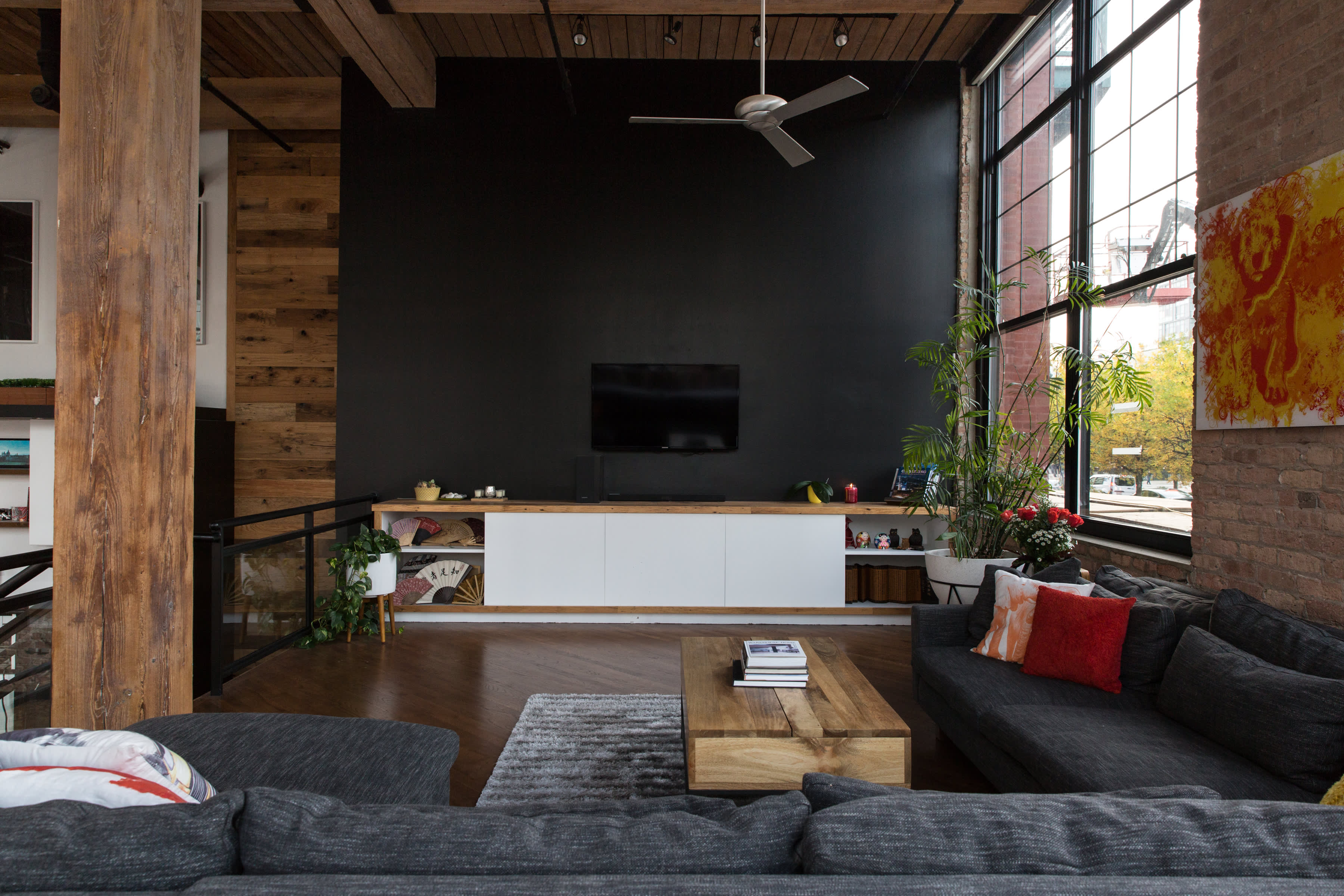 Warm Industrial Remodeled Chicago Loft Tour | Apartment Therapy