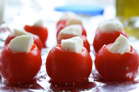 Appetizer Recipe: Cherry Tomato Bites | Kitchn