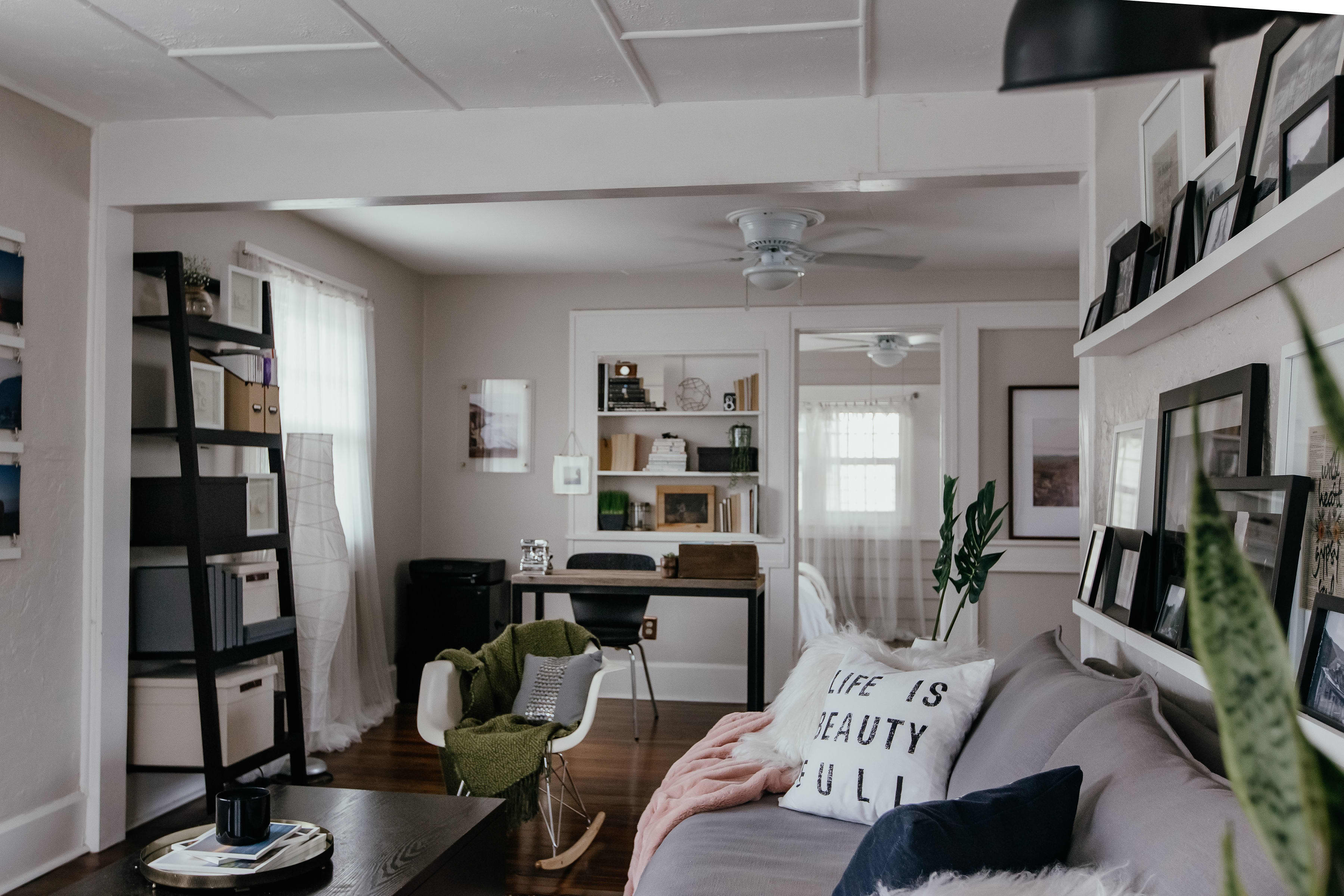 Small Space Decor Ideas in a Minimal Garage Apartment | Apartment Therapy