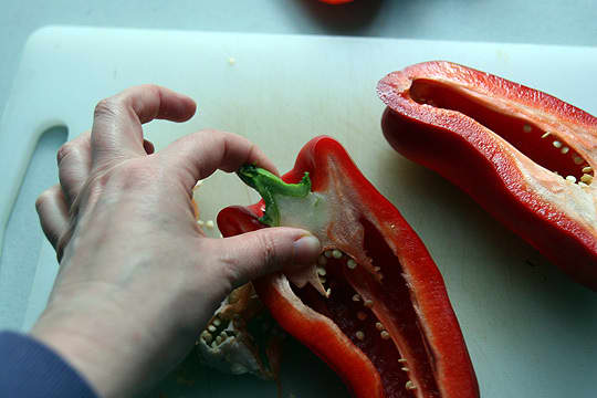 How To Peel Roasted Peppers | Kitchn