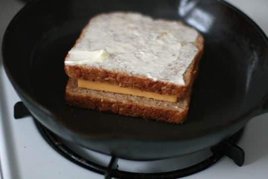 Why You Should Fry Your Grilled Cheese in Mayonnaise! | Kitchn