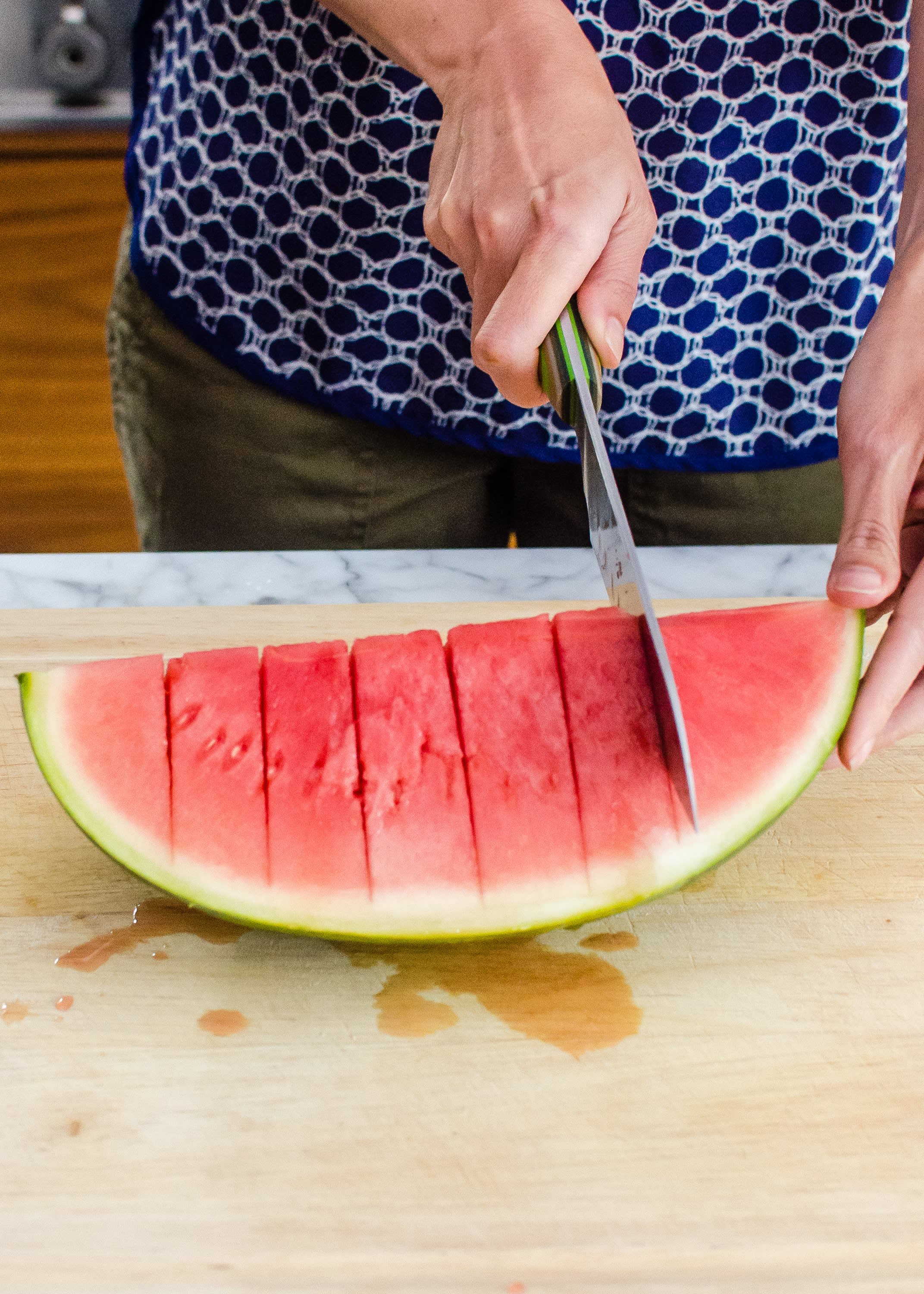 How To Cut Up A Watermelon Step By Step Tutorial Kitchn