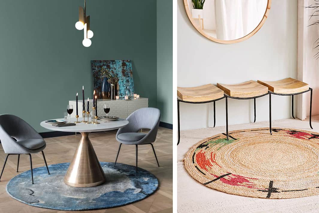 Change Your Shape, Change Your Room: 9 Patterned Round Rugs | Apartment ...