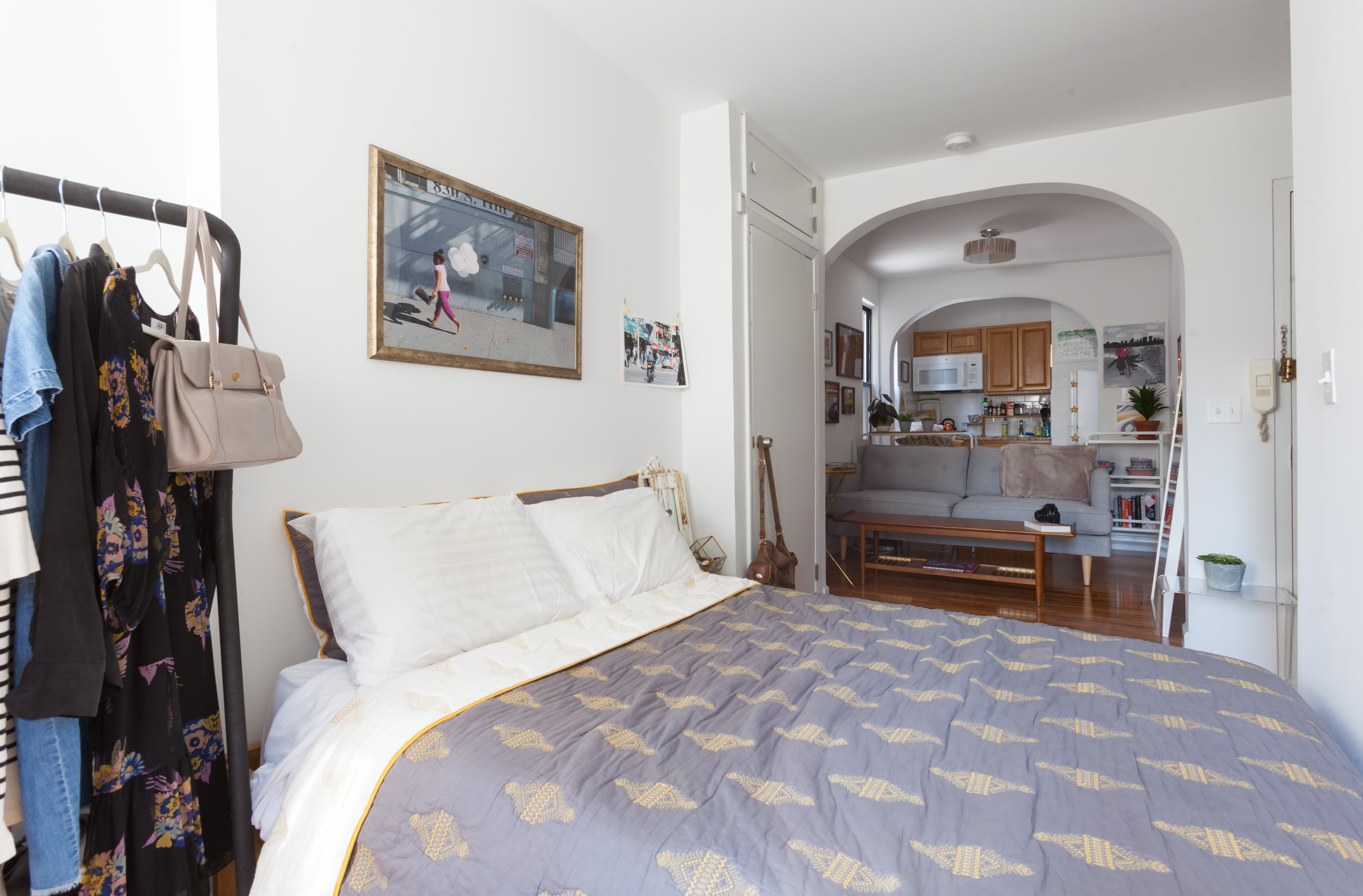 House Tour: A Writer's Tiny NYC 5th-Floor Walk-Up | Apartment Therapy