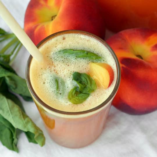 Recipe: Sparkling Peach Punch | Kitchn