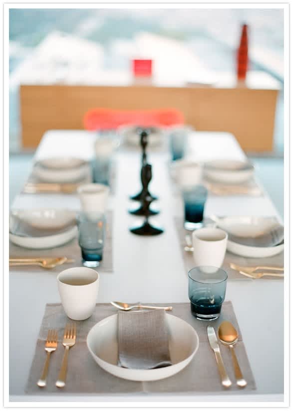 Setting the Table With: Gold Flatware | Kitchn