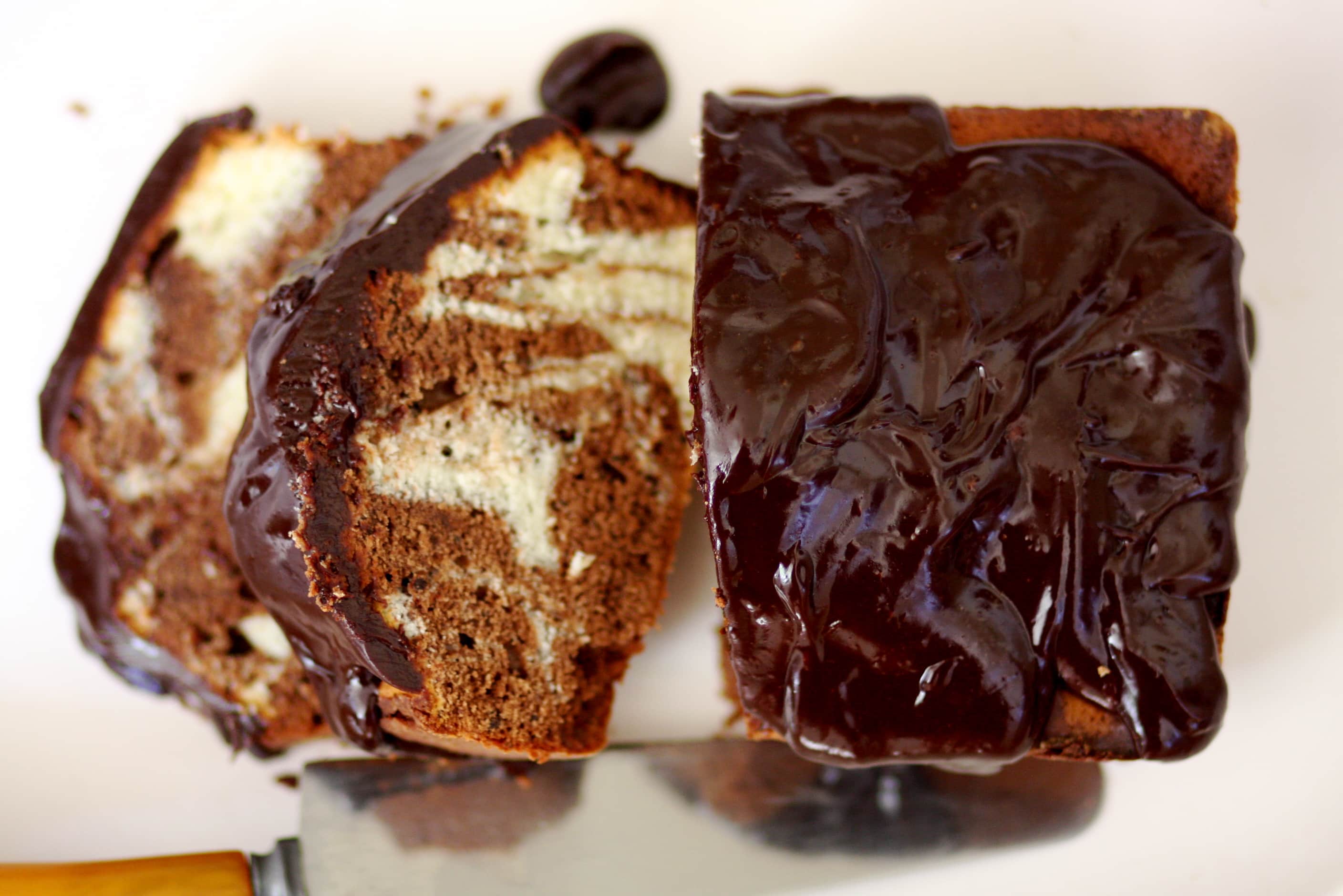 How To Make a Chocolate & Vanilla Swirled Marble Cake | Kitchn