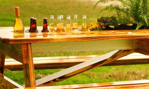 Beer Picnic Table