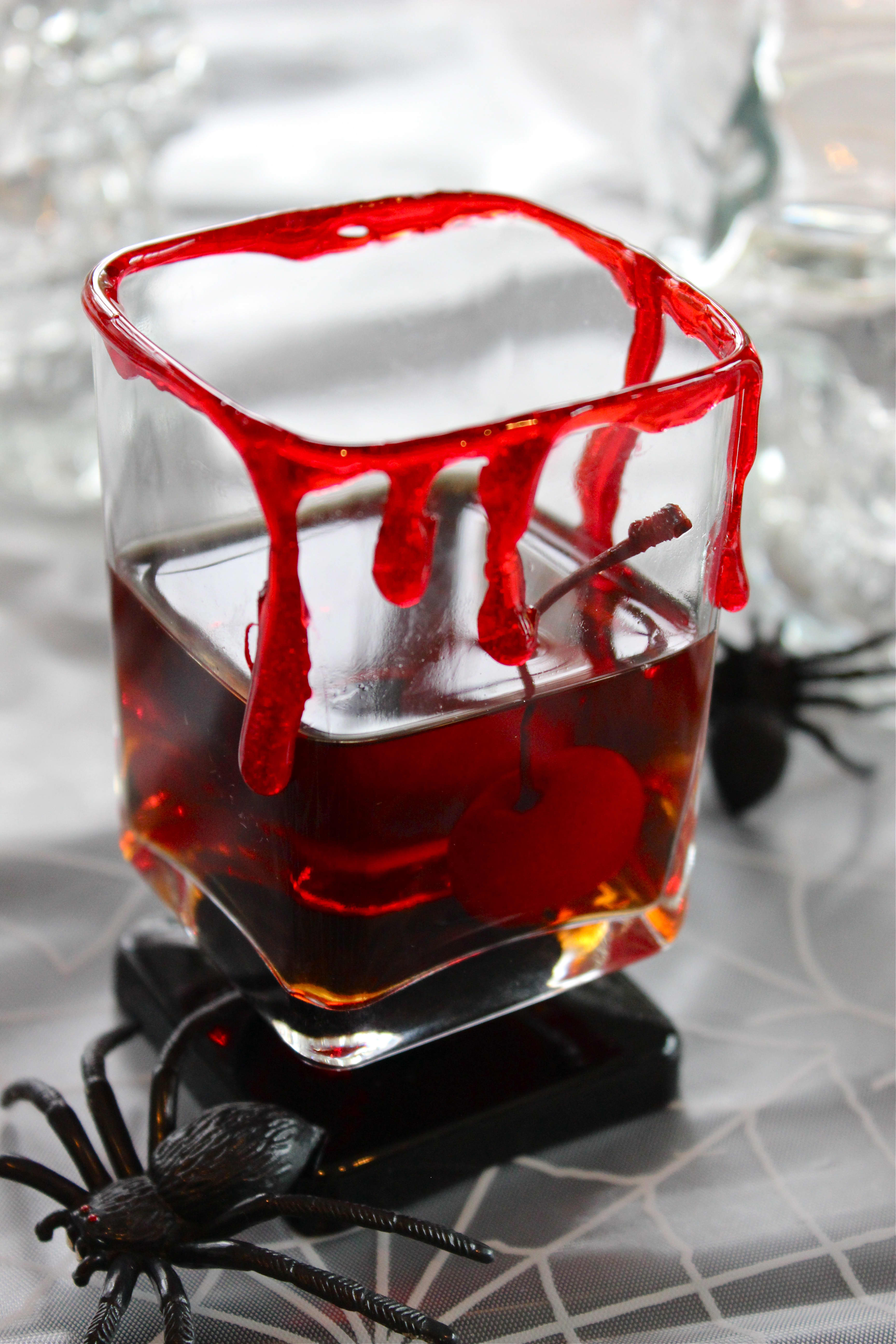 Halloween Cocktail Recipe: The Bloody Manhattan | Kitchn