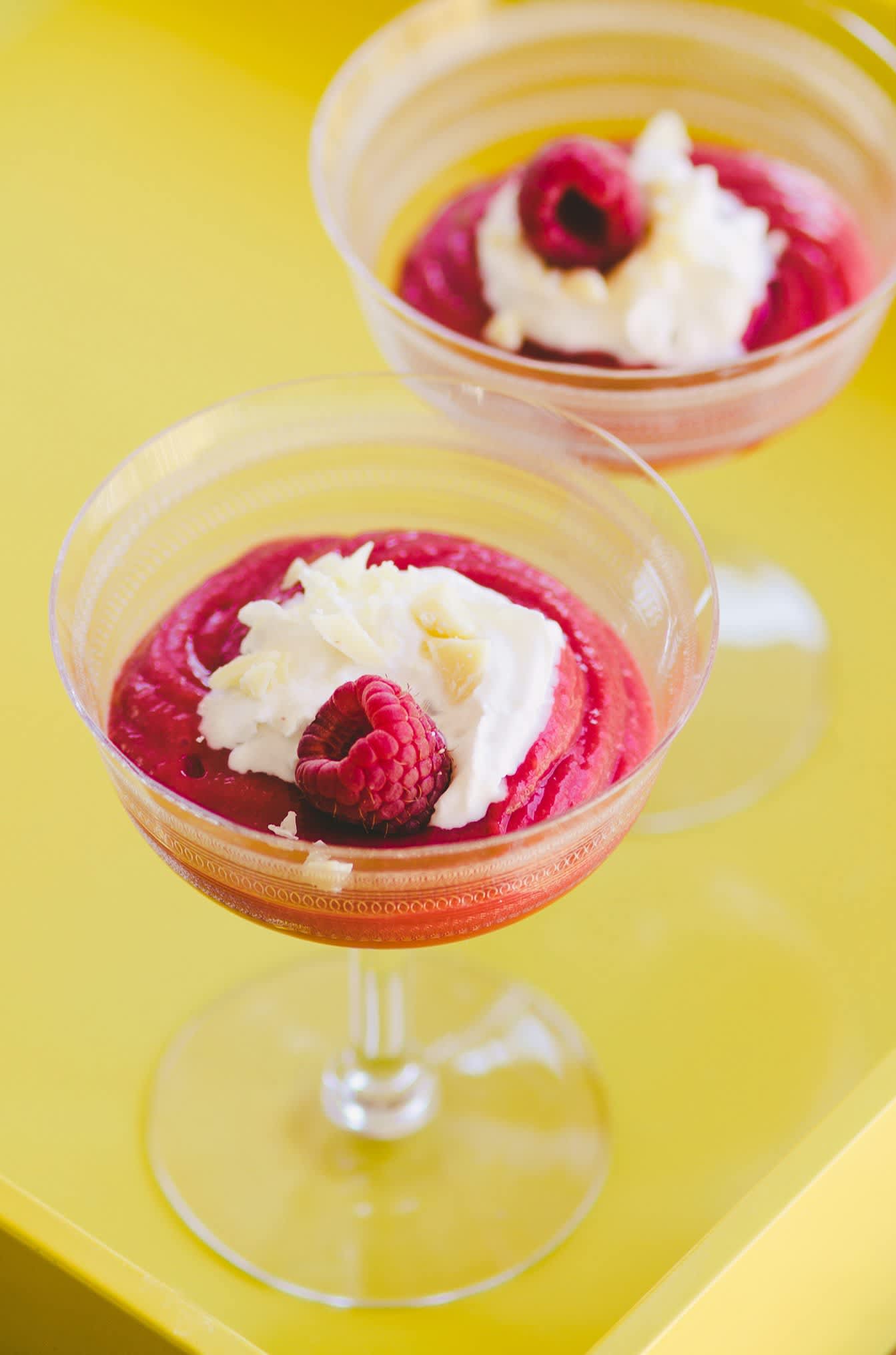 Dairy-Free Recipe: Raspberry Rose Pudding | Kitchn