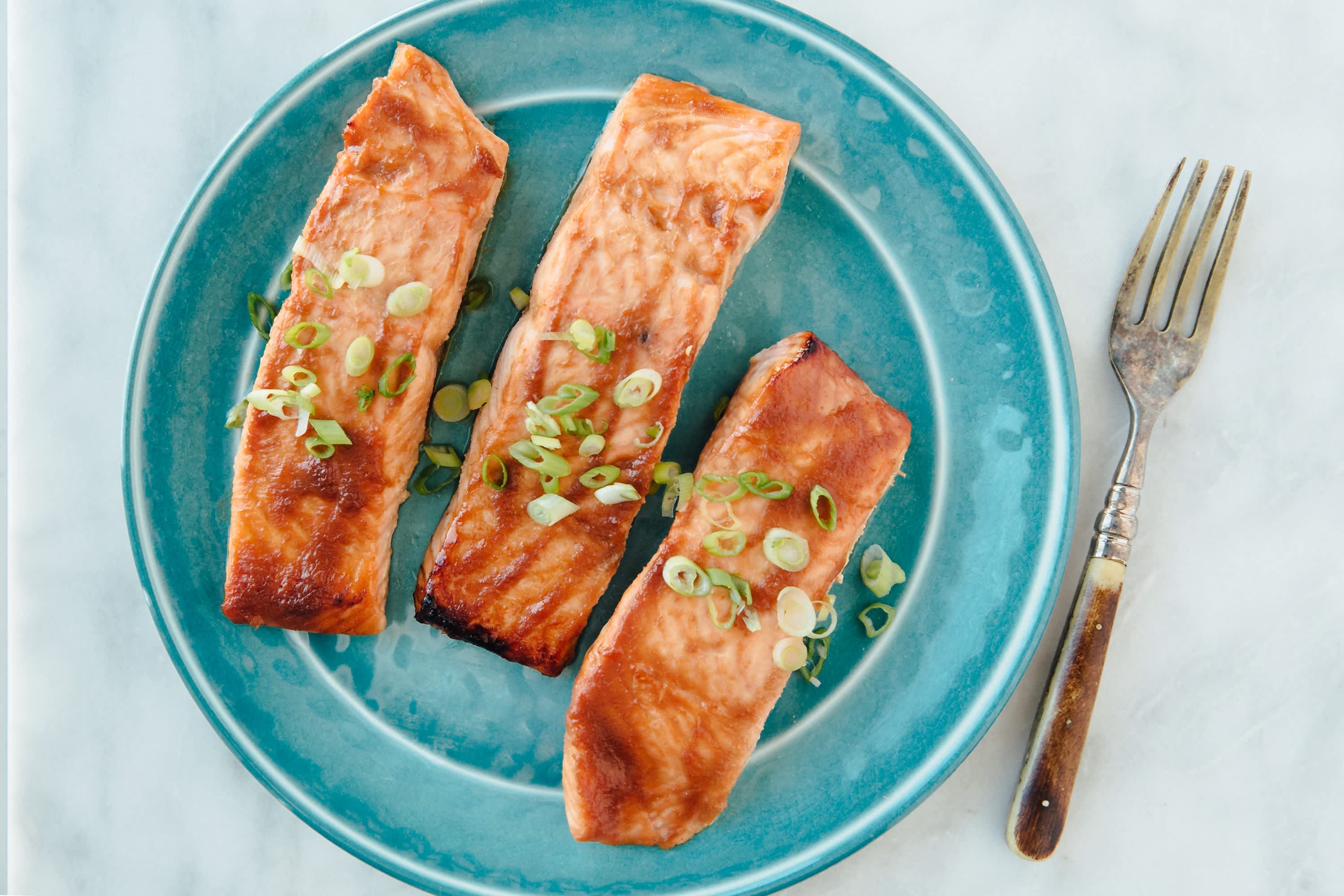 Recipe: Jacques Pépin’s Broiled Salmon with Miso Glaze | Kitchn