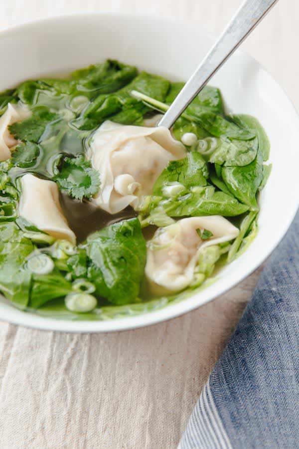 Recipe: Won Ton Soup | Kitchn