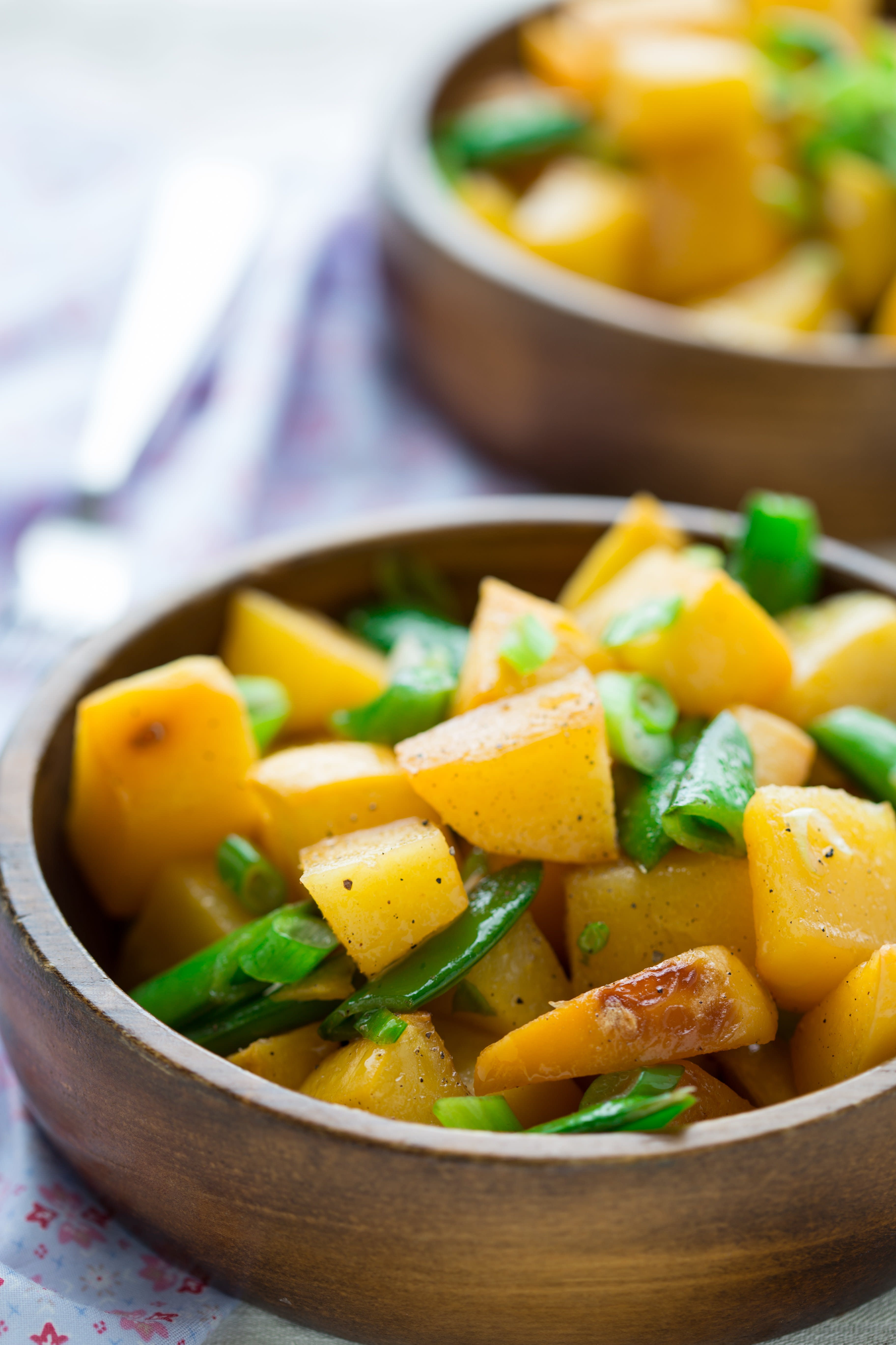 Recipe: Brown Sugar-Coconut Glazed Rutabaga Salad | Kitchn
