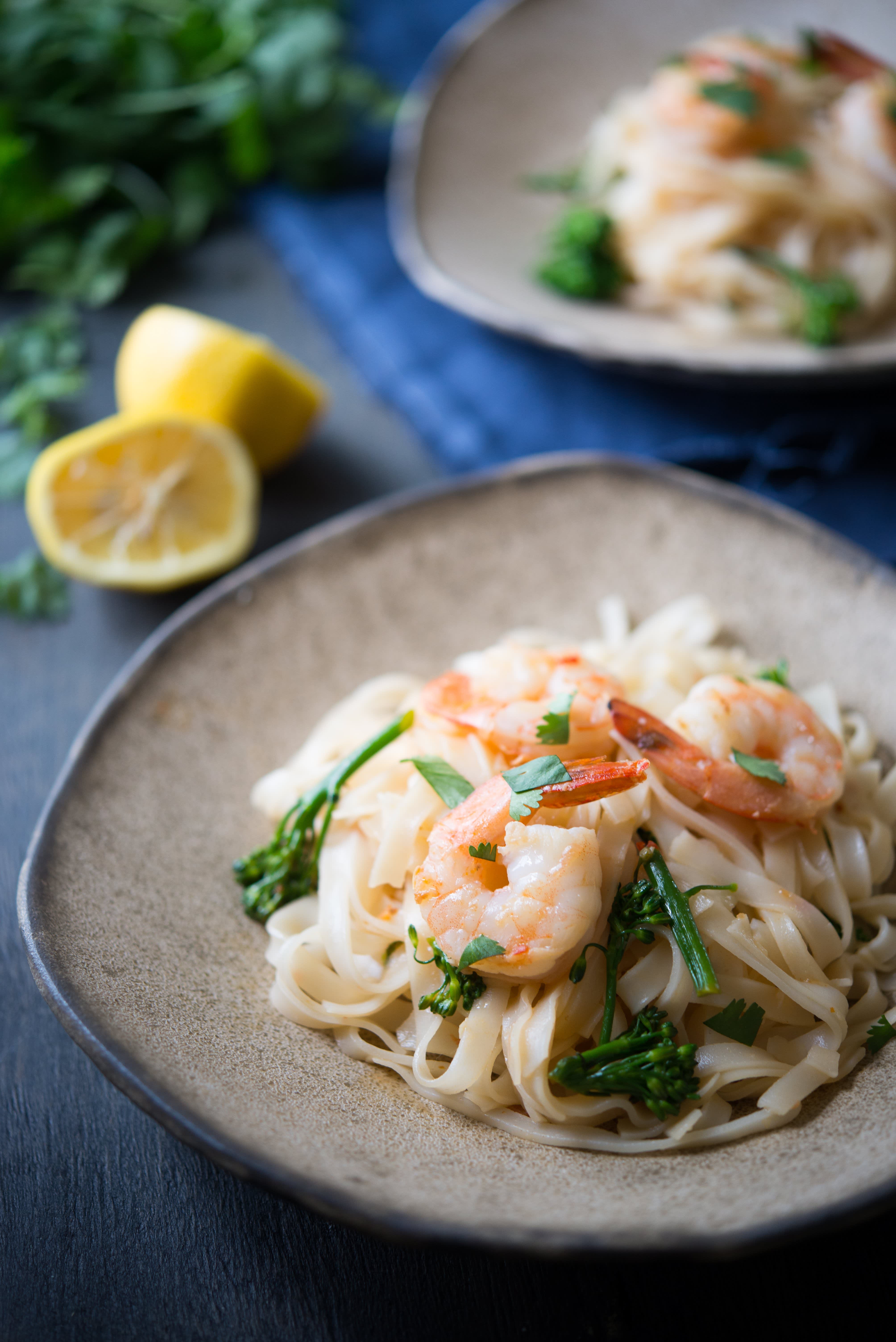Recipe: Stir-Fried Chile-Lemon Shrimp and Rice Noodles | Kitchn
