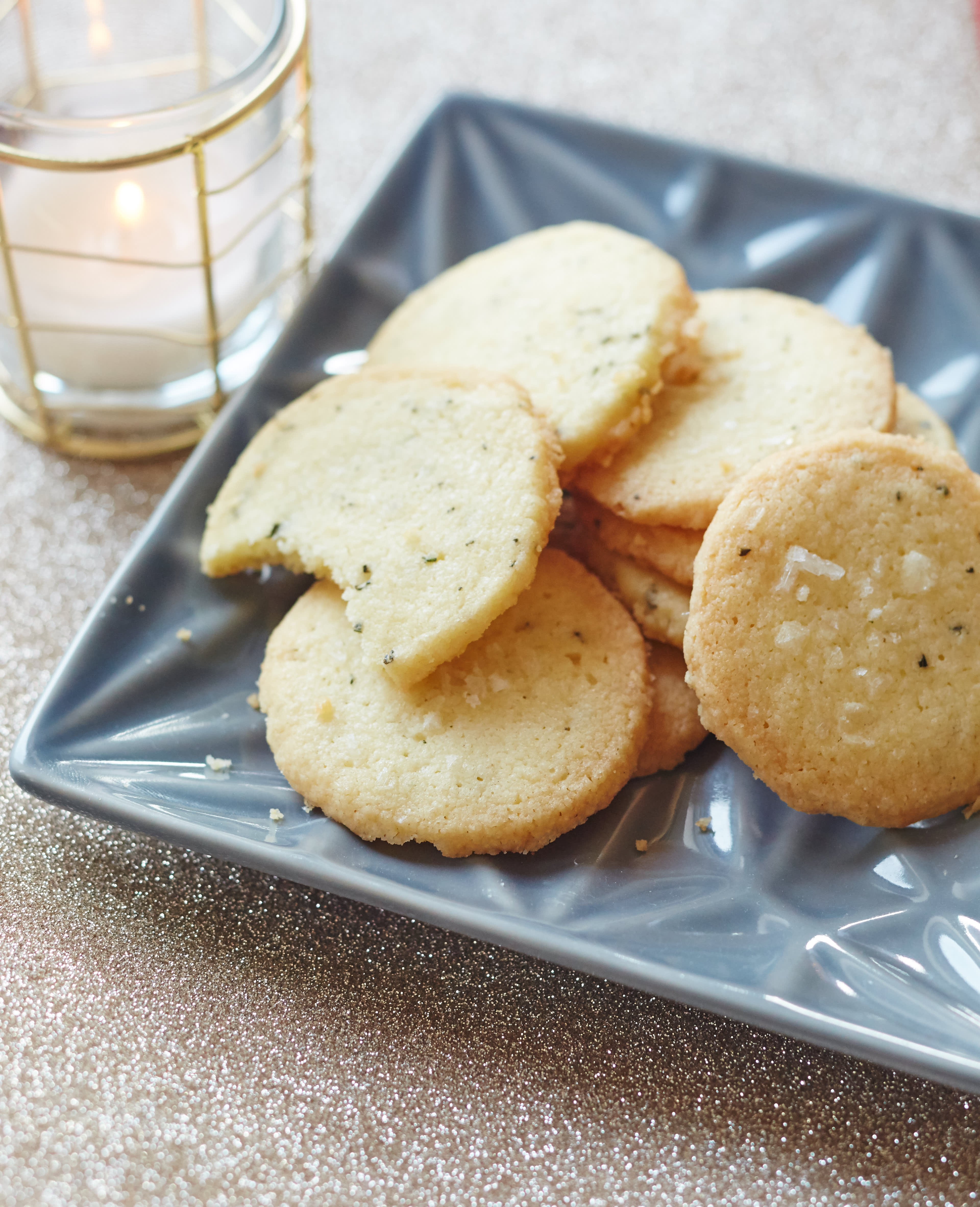 Recipe Rosemary Shortbread Cookies Kitchn