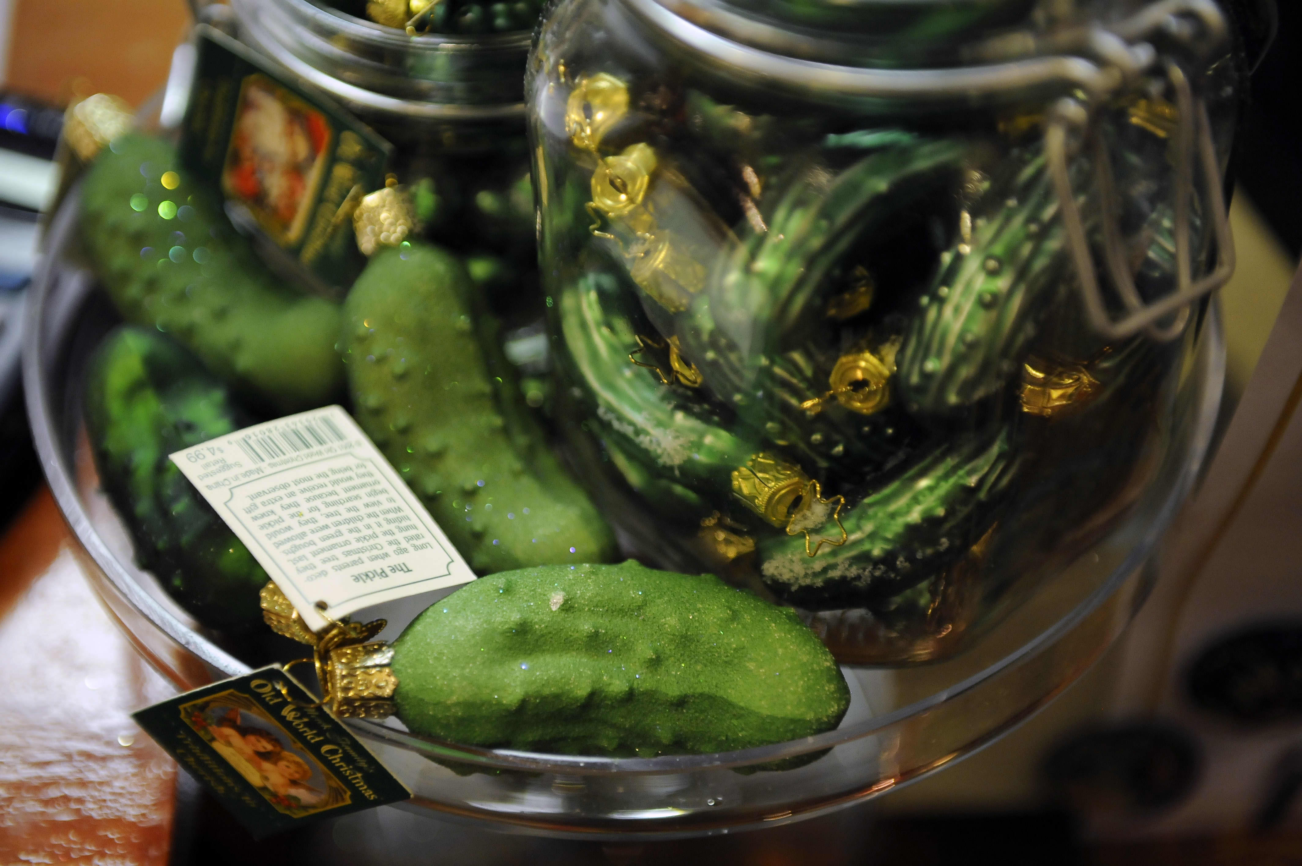Pickle Christmas Tree Ornaments Special Meaning Kitchn