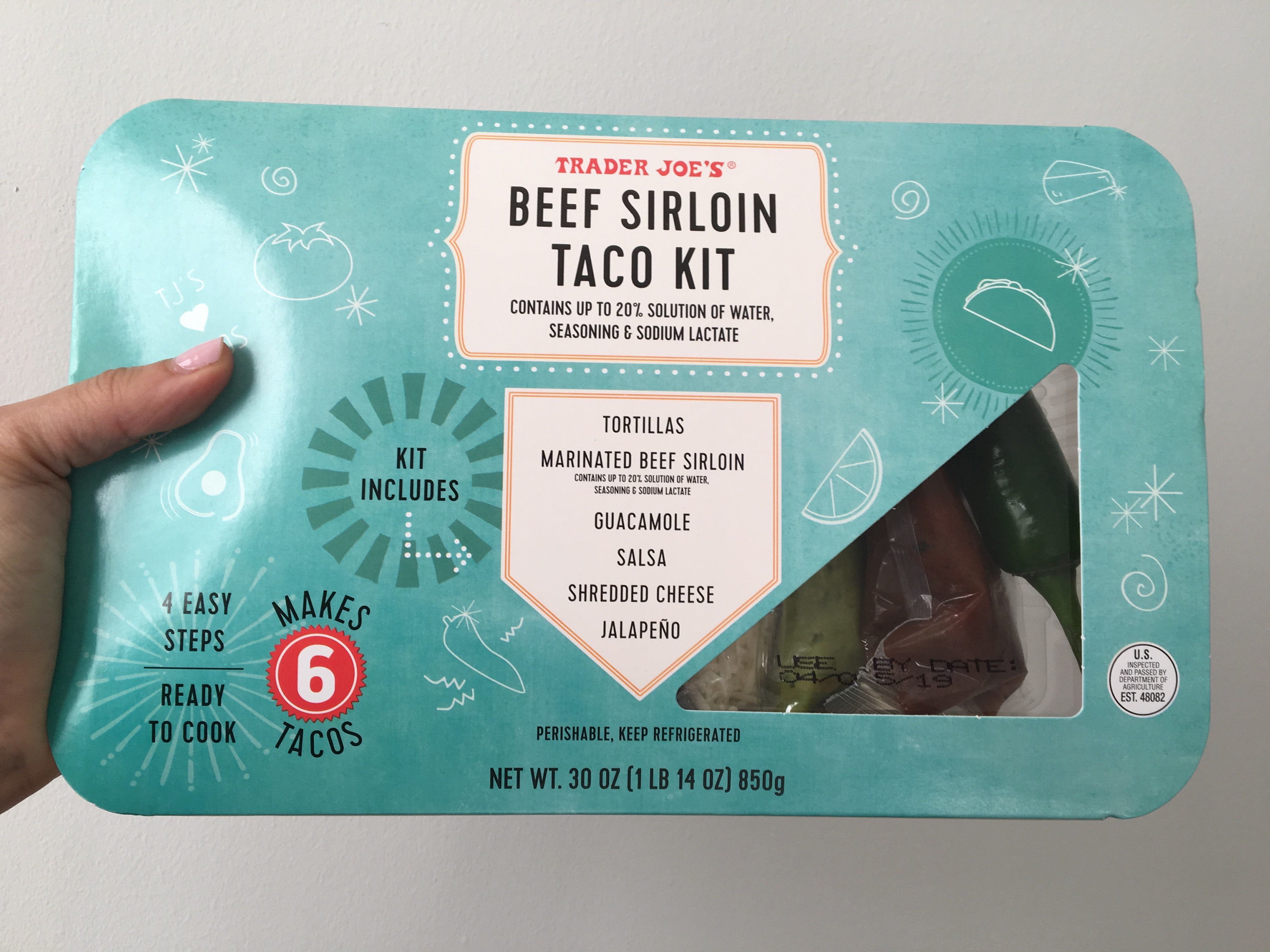 I Tried Trader Joe’s Beef Sirloin Taco Kit and It Made Dinner So Much ...