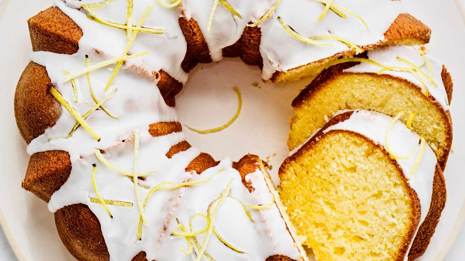 Easy Lemon Bundt Cake with Fresh Lemon Glaze | Recipe Cart | Recipe Cart