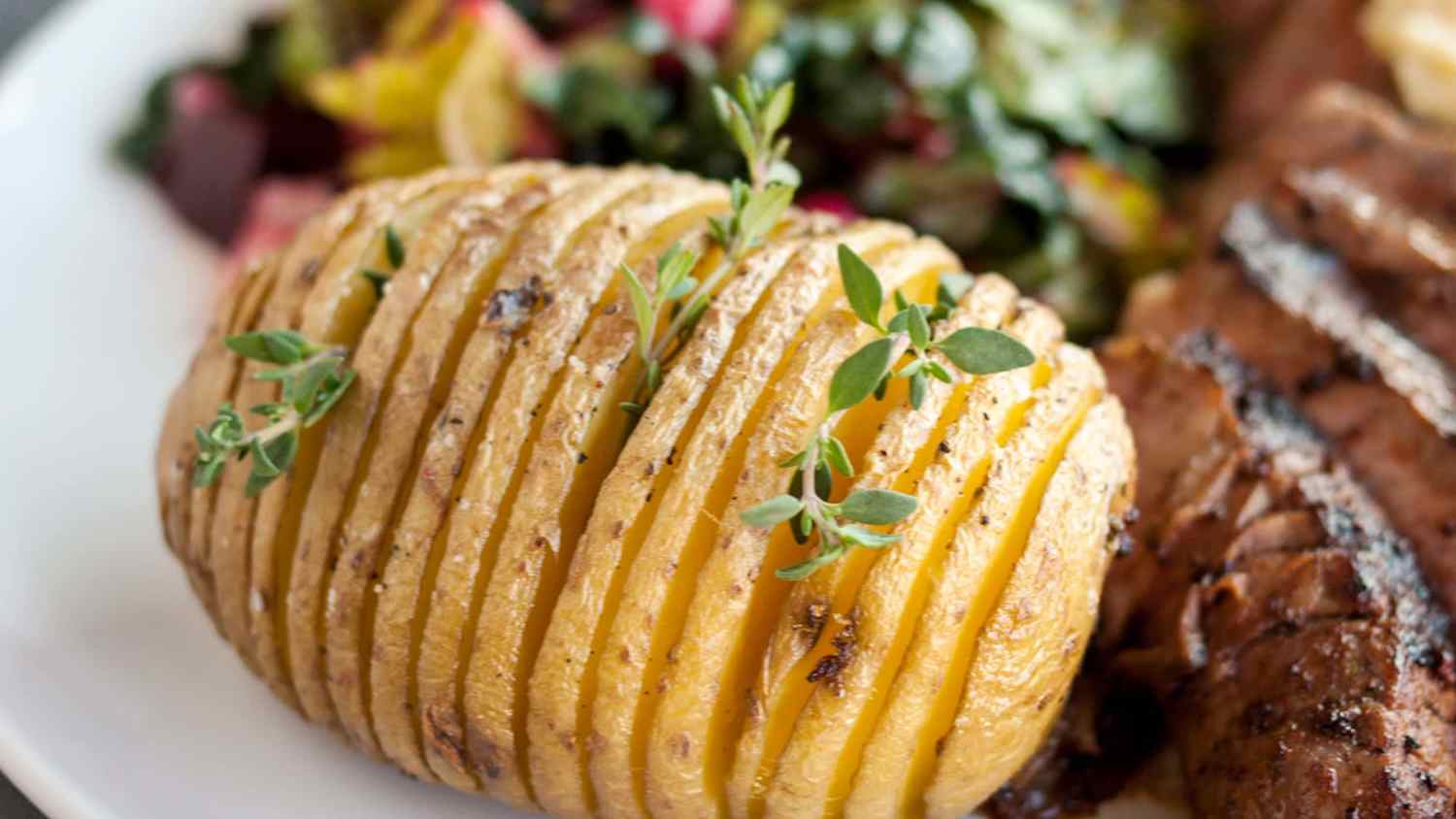 How To Make Hasselback Potatoes | Recipe Cart | Recipe Cart