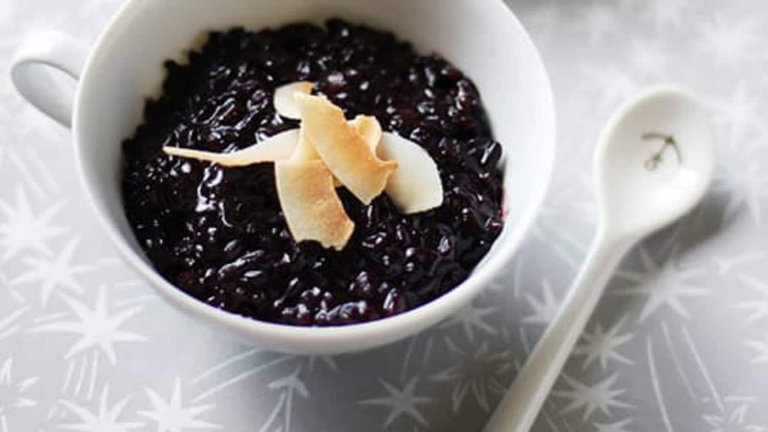 Coconut Black Rice Pudding | Recipe Cart | Recipe Cart