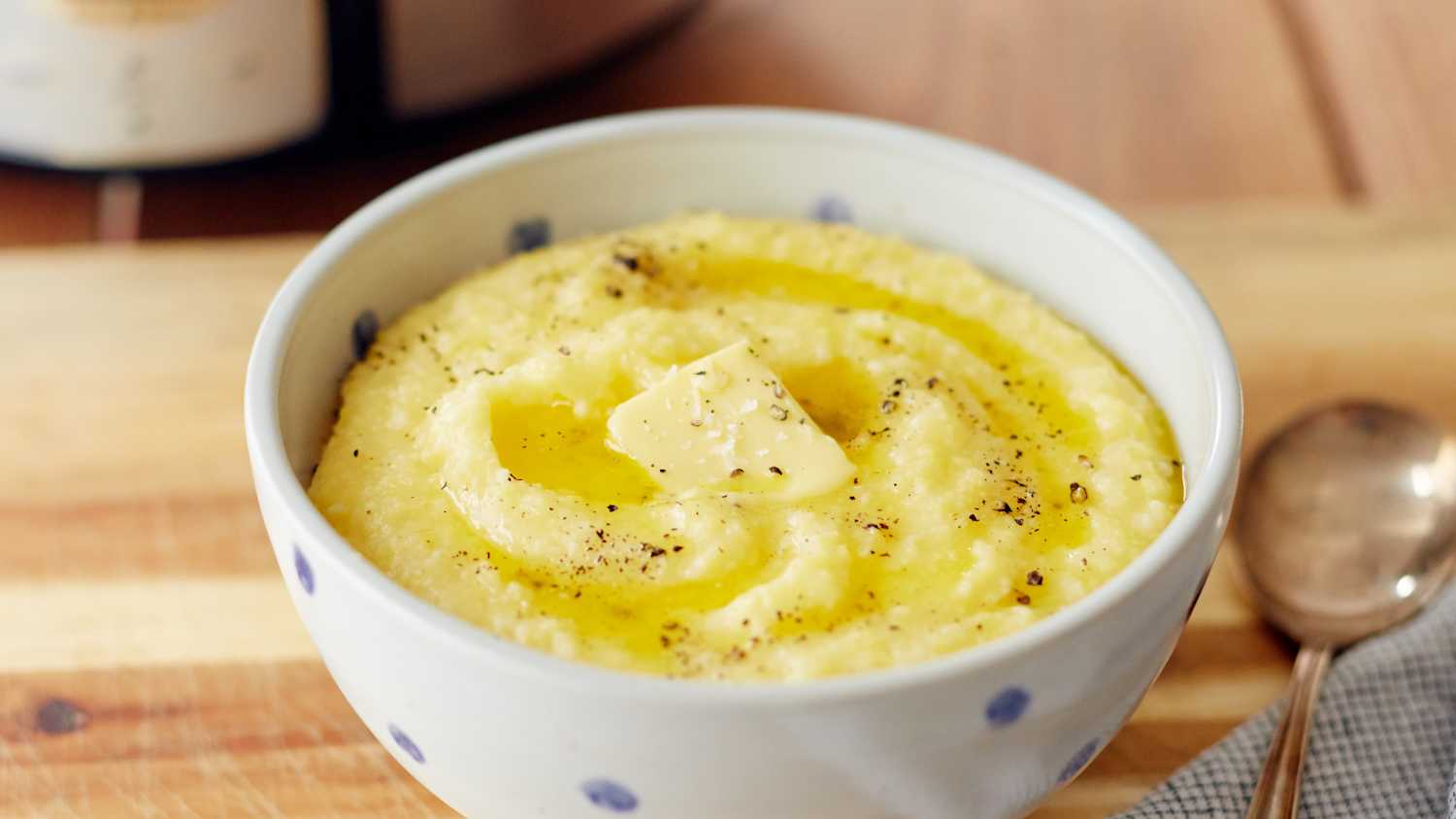 How To Make Grits in the Slow Cooker | Recipe Cart | Recipe Cart
