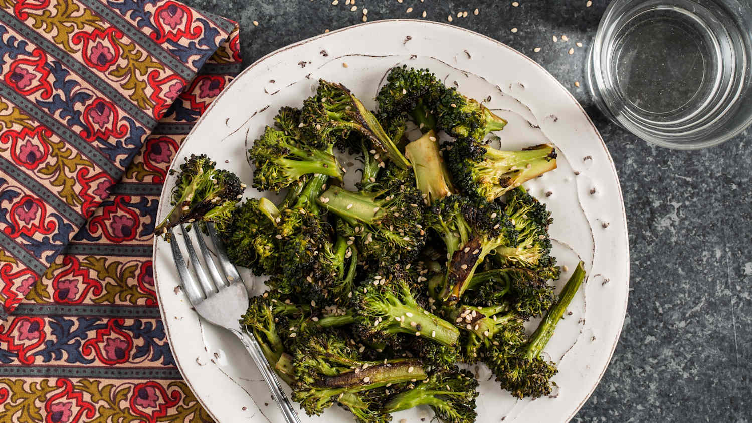 Sesame-Ginger Roasted Broccoli | Recipe Cart