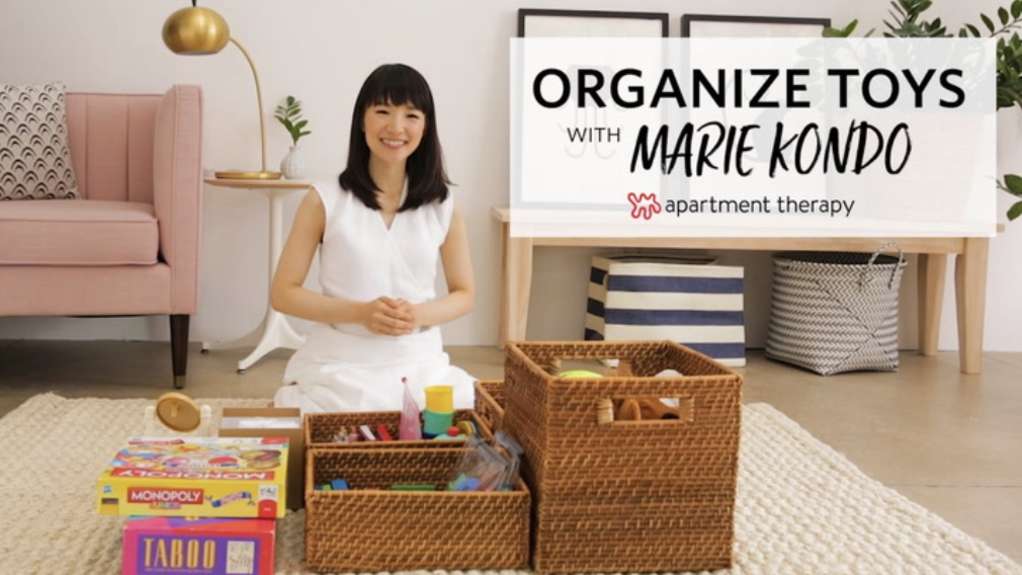 Marie Kondo Shows Us How to Organize Kids Toys | Apartment Therapy