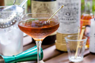 The 9-Bottle Bar Recipe: The Red Hook Cocktail | Kitchn