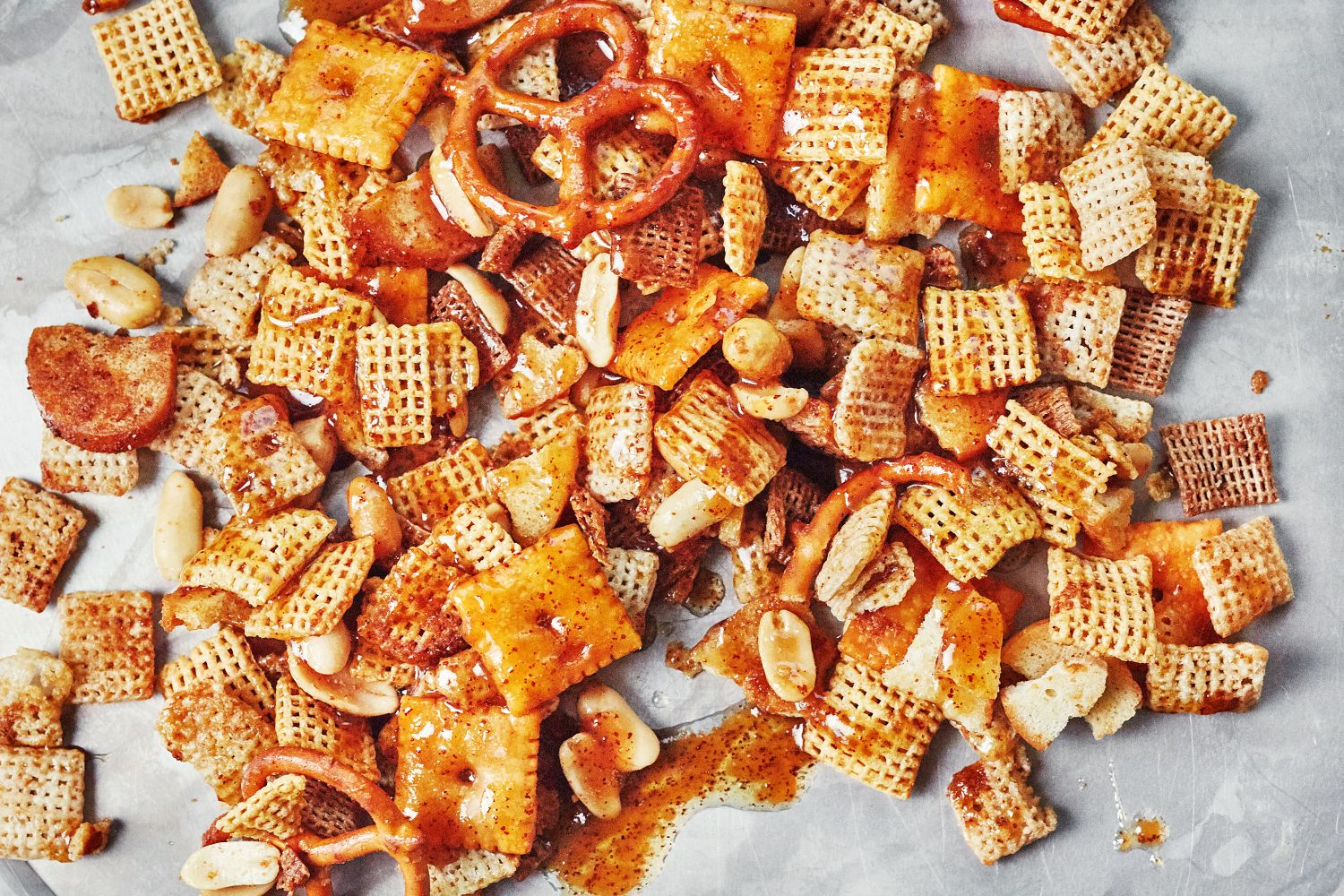 The Fastest, Fanciest Chex Party Mix Recipe | Kitchn