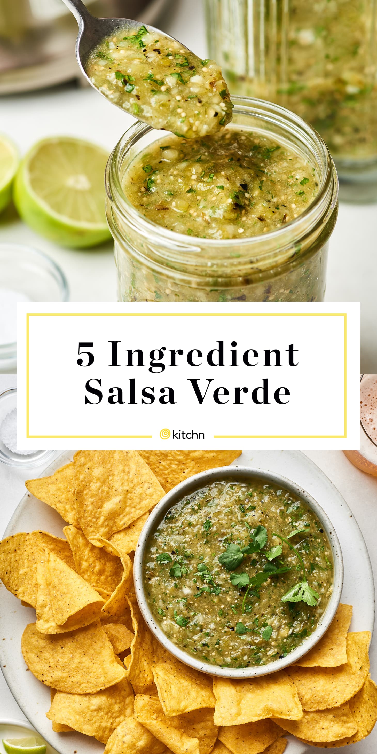 How To Make Fresh Easy Salsa Verde Just 5 Ingredients Kitchn