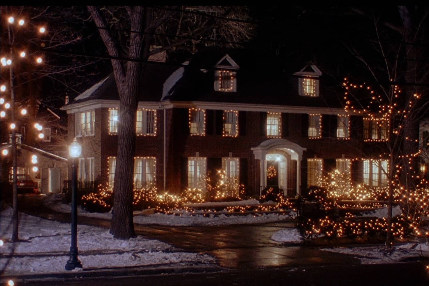 home alone background