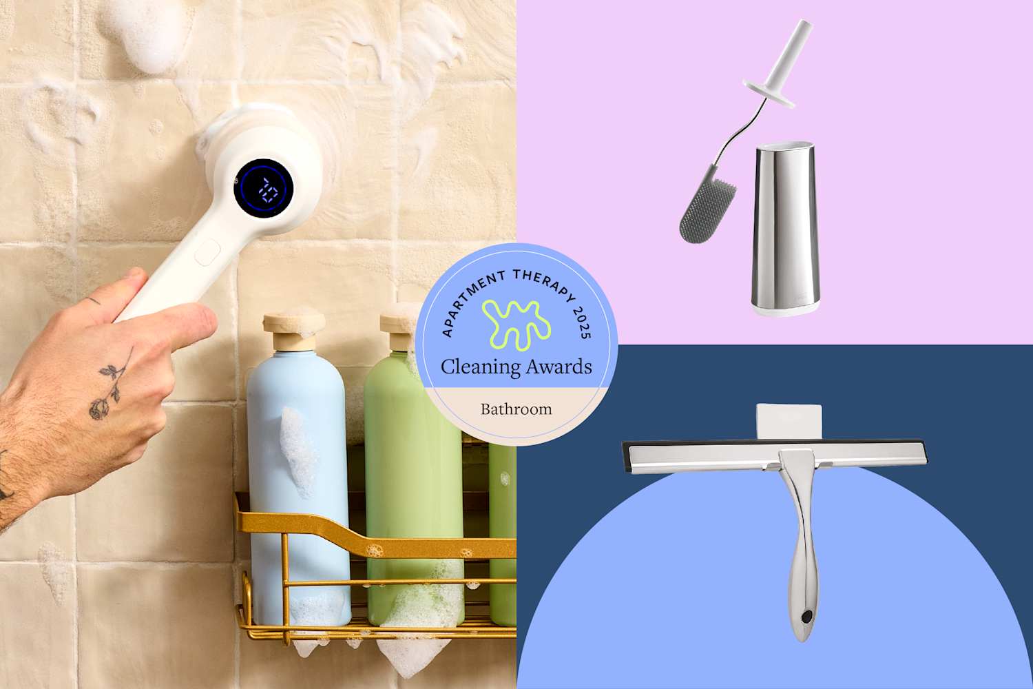 4 Cleaning Tools Everyone Needs in Their Bathroom | Apartment Therapy