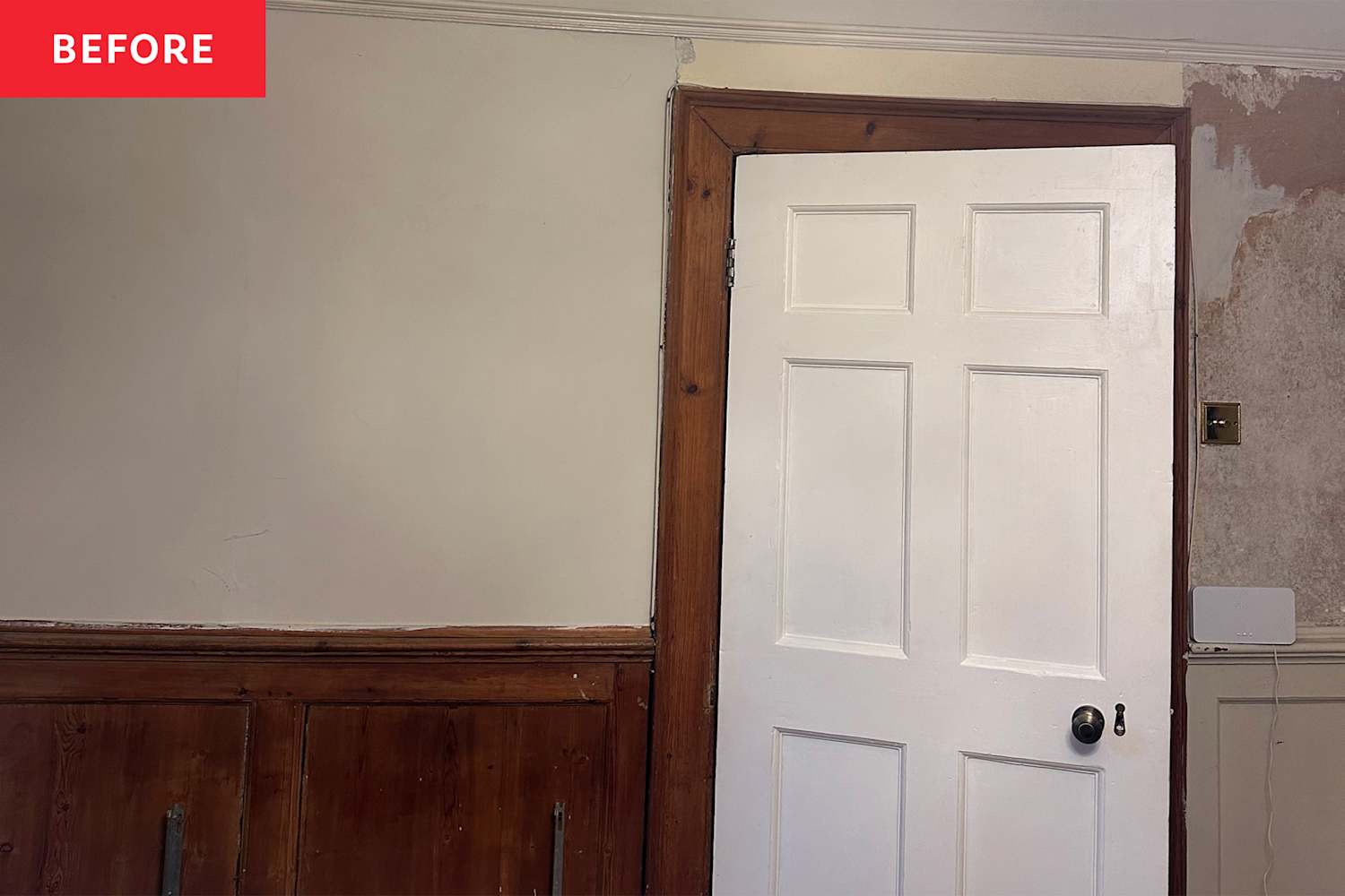 An IKEA BILLY Hack Transforms a Boring Dining Room Wall | Apartment Therapy