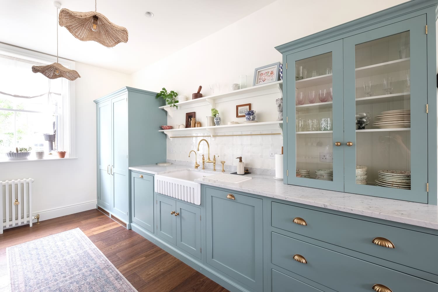 Bobby Flay’s Blue Kitchen Is a Bold Buyer’s Dream | Apartment Therapy