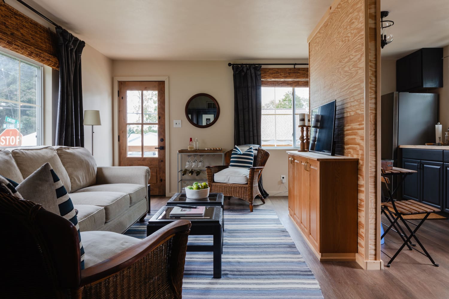 Tour a Dated Cabin Transformed into Sophisticated Rustic | Apartment ...