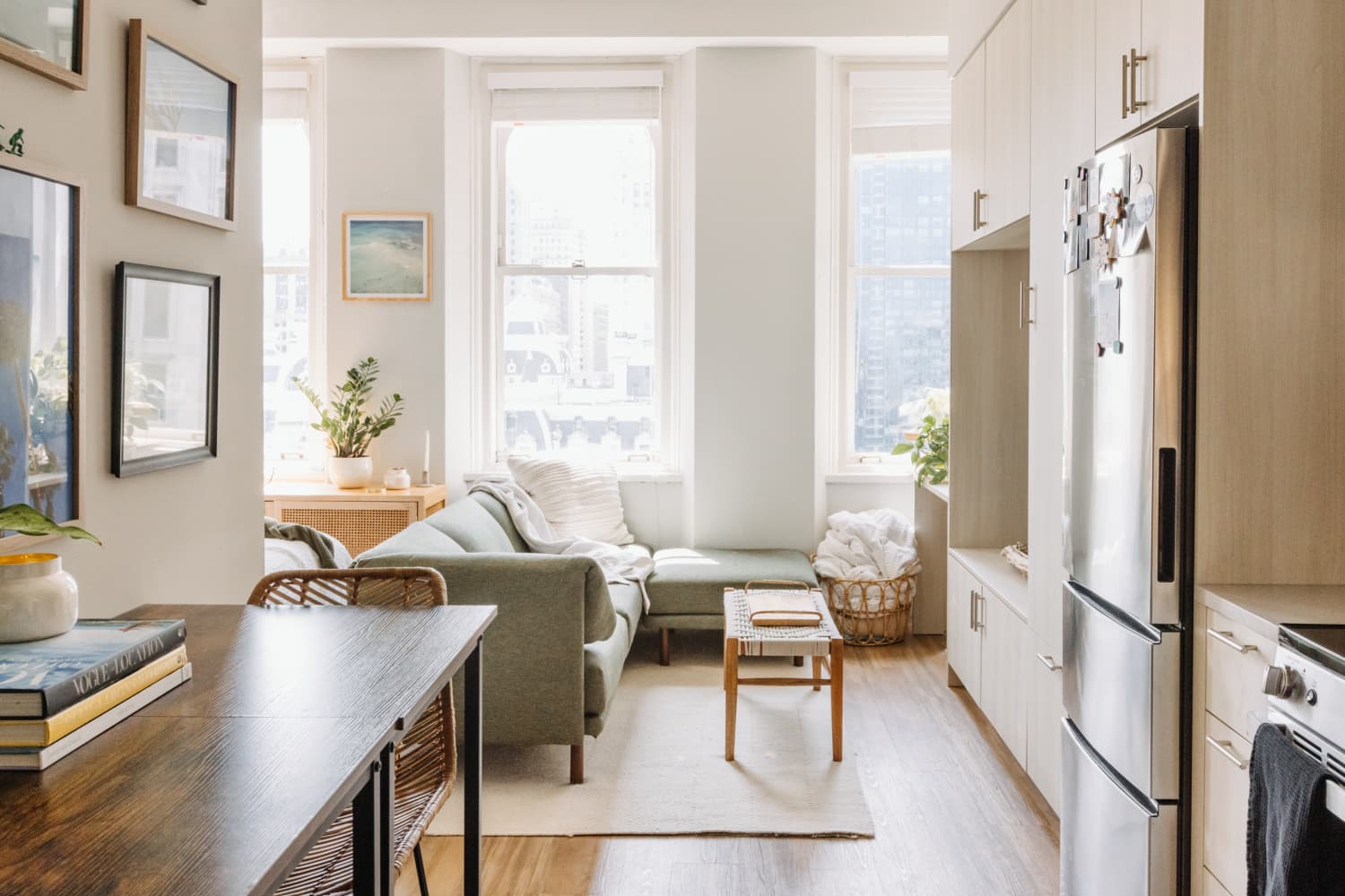 A Studio Feels Bigger Thanks to the Renter’s Skillful Layout ...