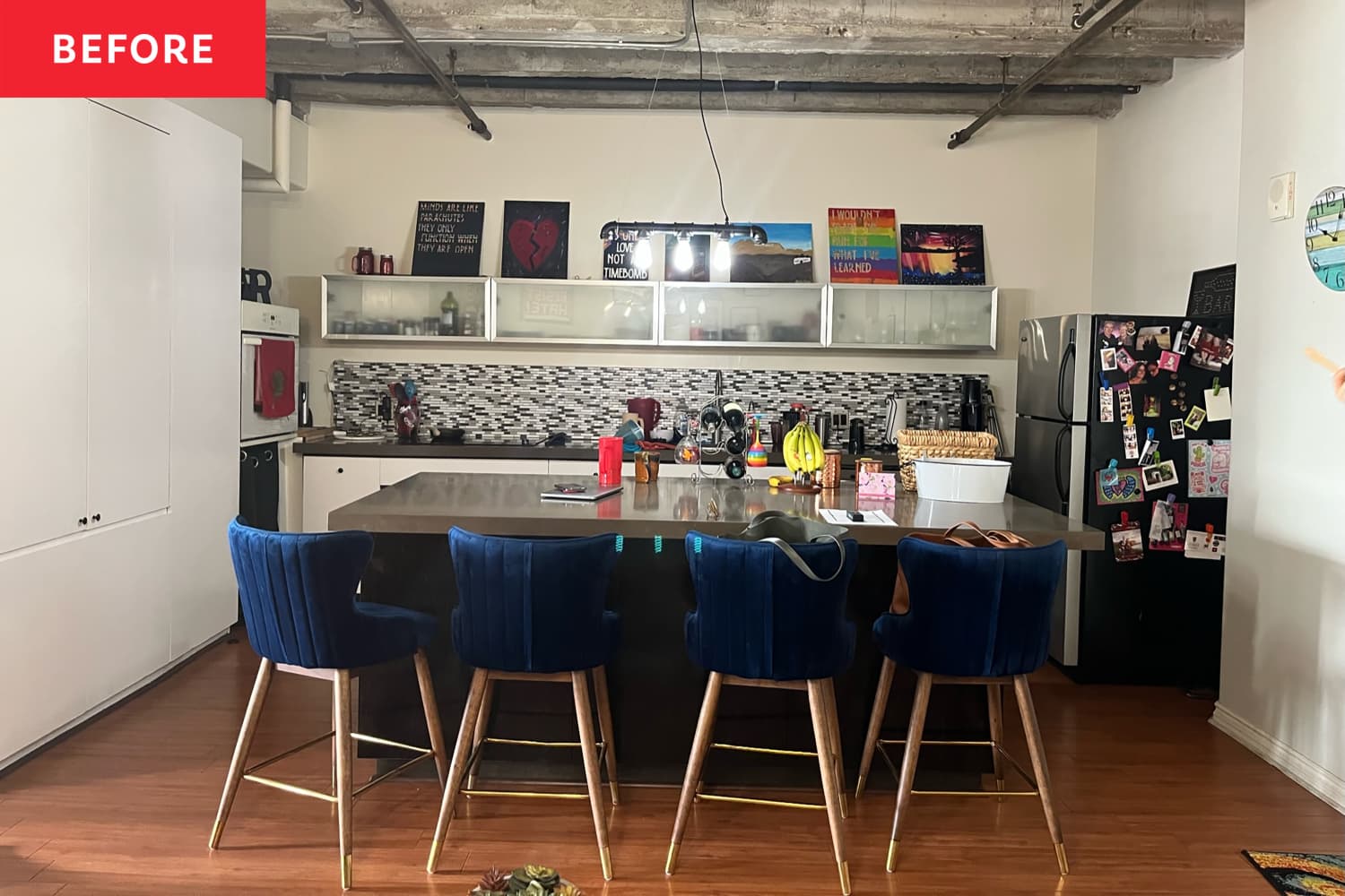 A “Drab, Sad” Kitchen Gets a Maximalist Makeover for $5,000 | Apartment ...