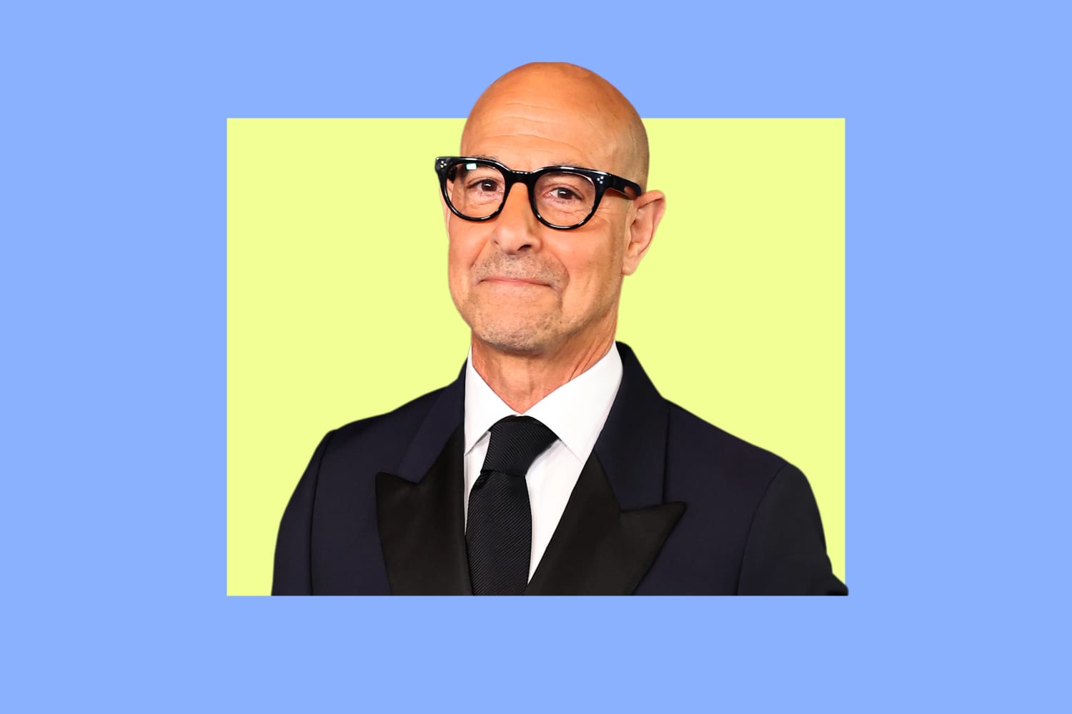 Stanley Tucci Keeps a Massive Lazy Susan on His Kitchen Counter ...