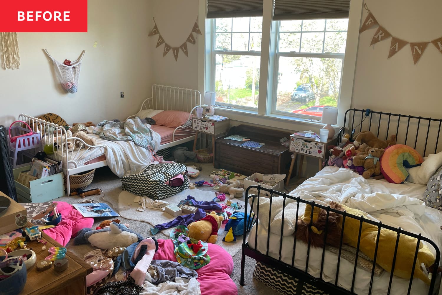 clean kids room example