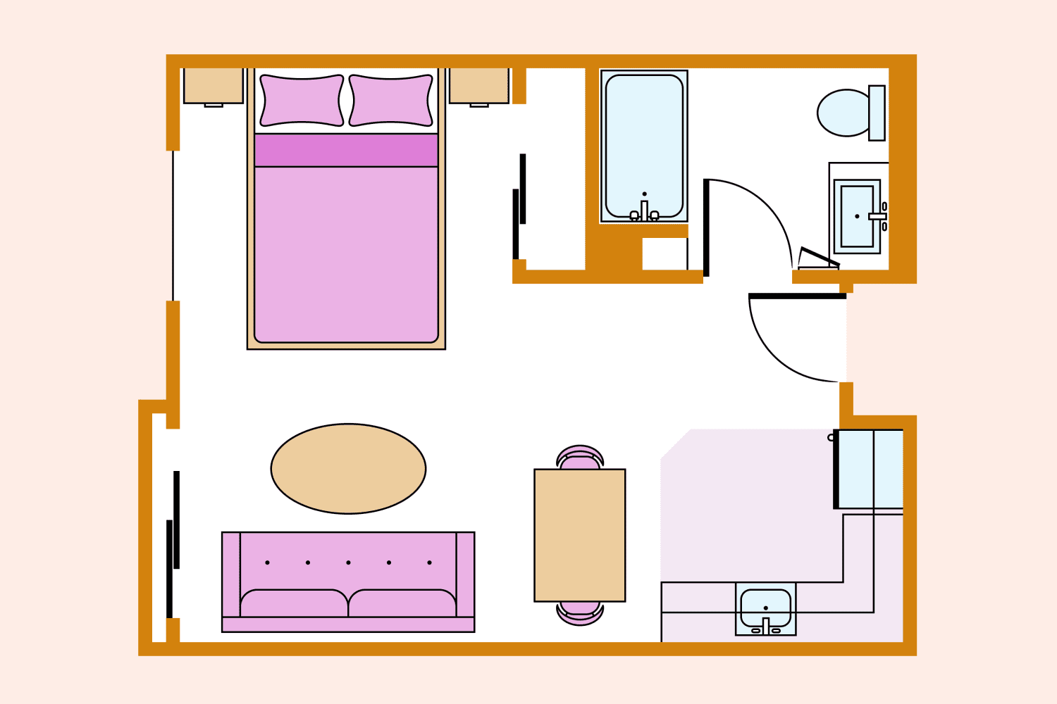 3 Studio Apartment Layouts You Should Steal from a Home Expert ...