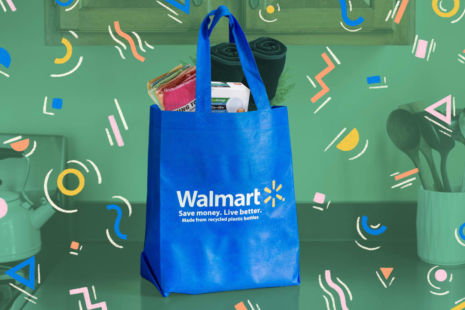 Here's What a Home Stager Bought at Walmart with $100 | Apartment Therapy