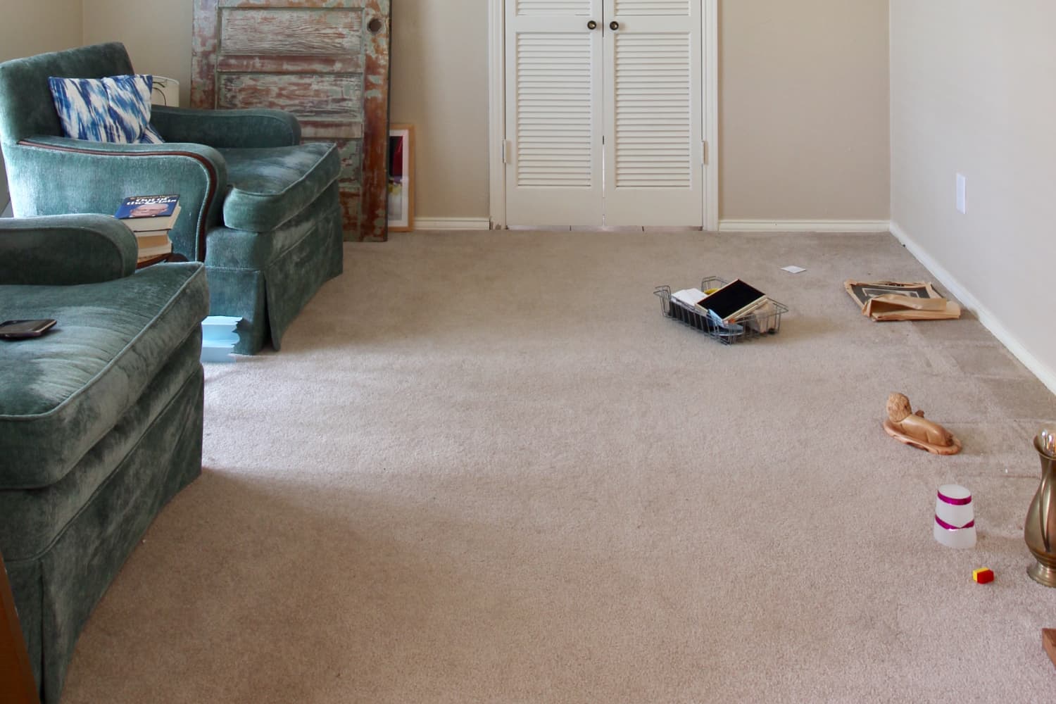 Earth-Toned Reading Room Redo | Apartment Therapy