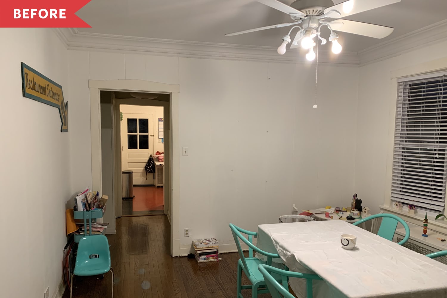 DIY Rental Dining Room Makeover - Bright, High-End | The Kitchn