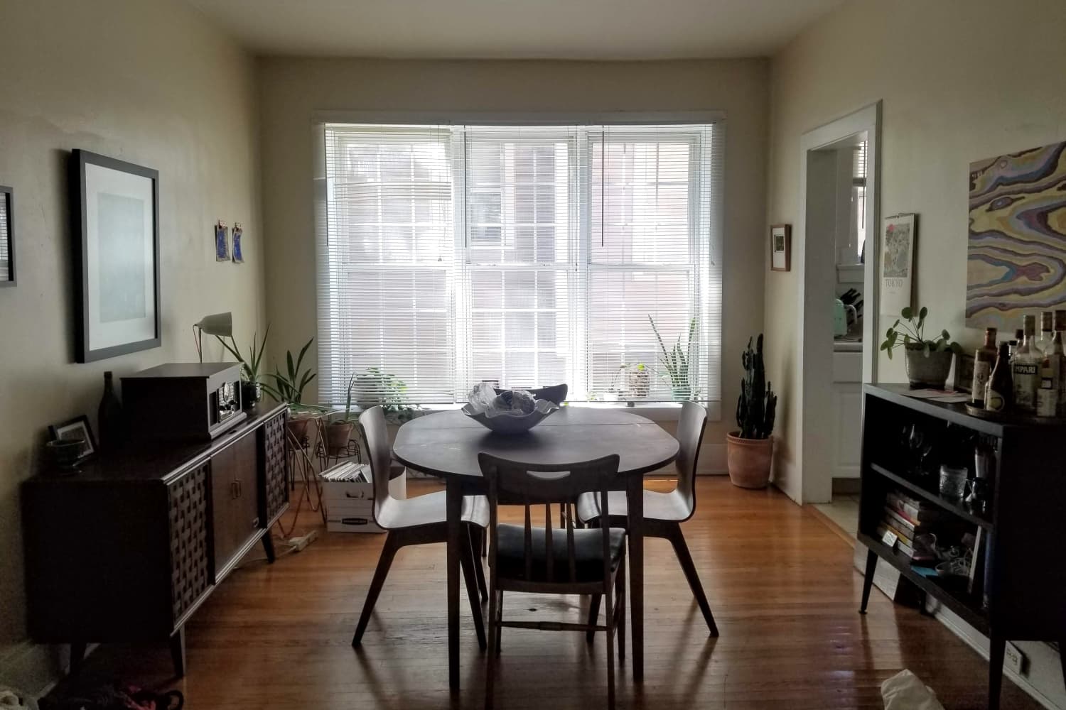 Dining Room Refresh to Make Space for a Work From Home Desk | The Kitchn