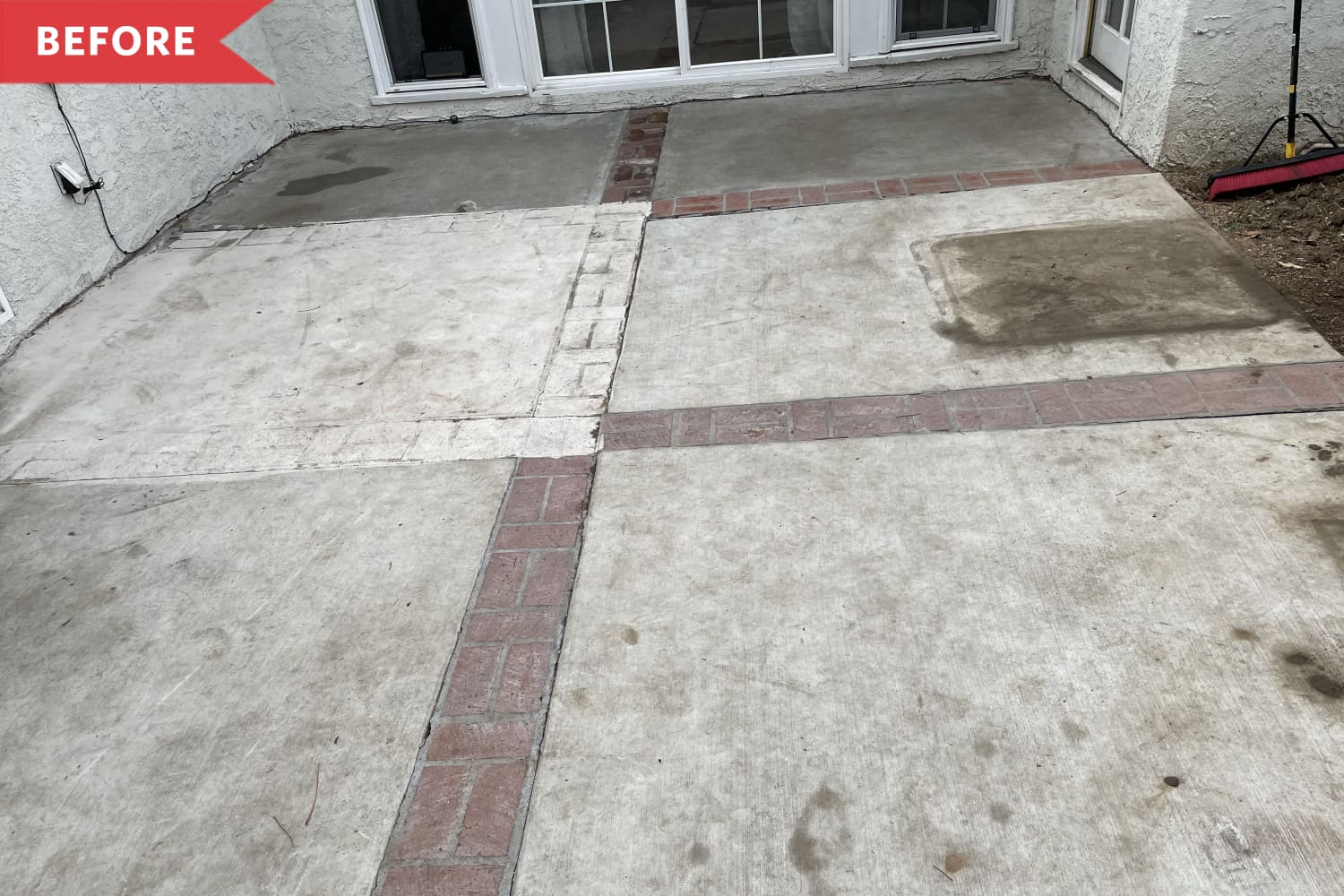 Checkered Patio Redo | Apartment Therapy