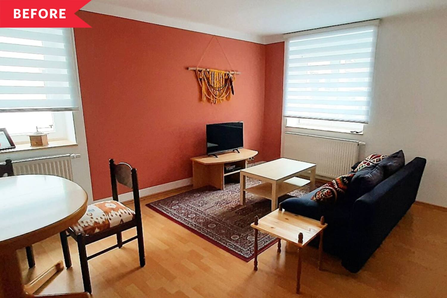 This Living Room/Dining Space Got a DIY Makeover and Now it Looks like ...