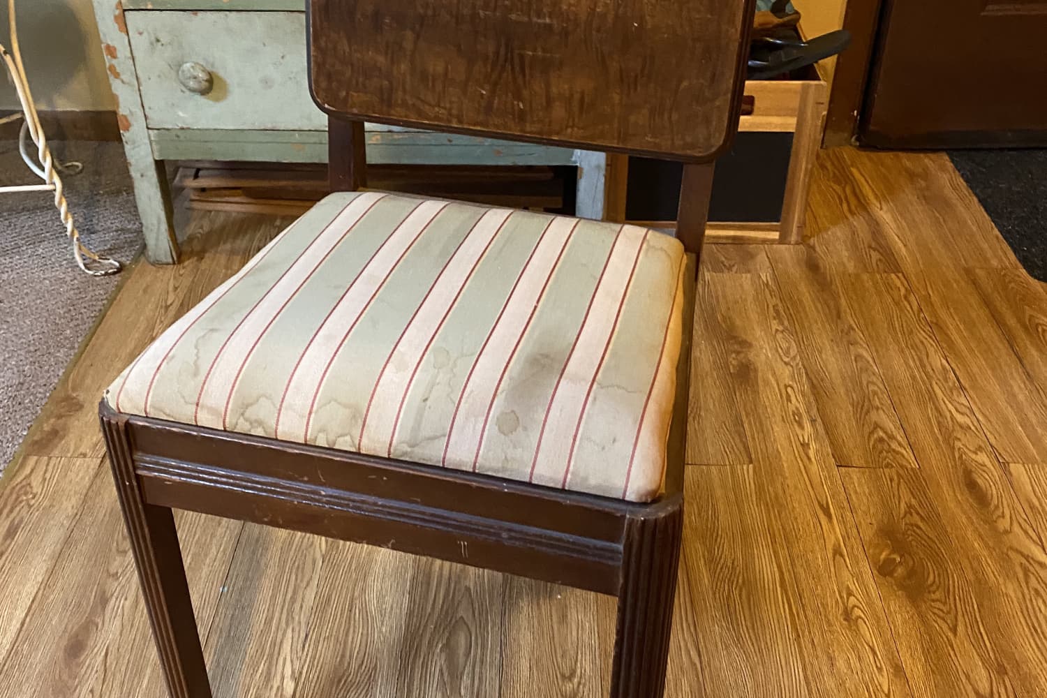 DIY Mid-Century Modern Chair Reupholstery | Apartment Therapy