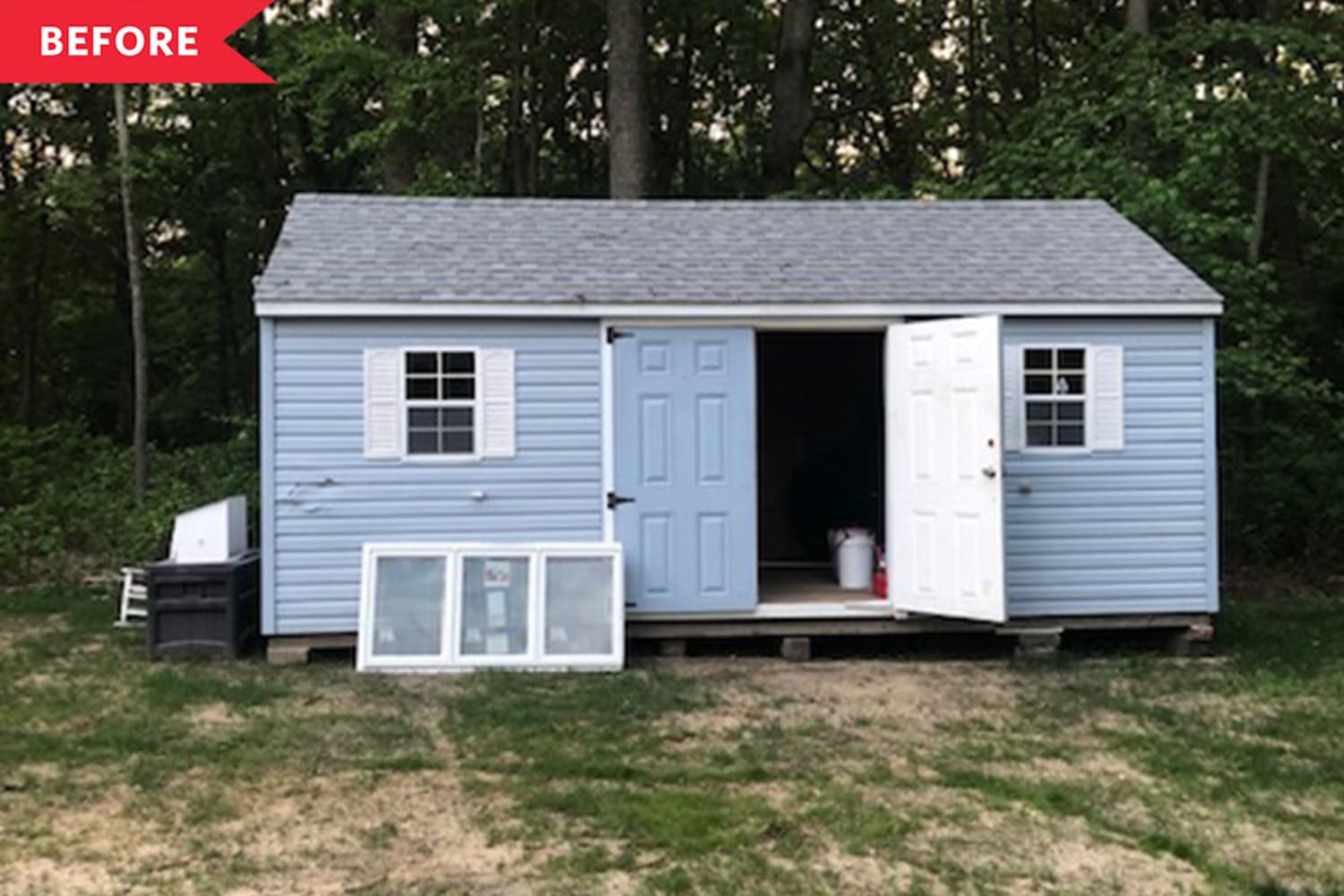 Storage Shed Redo - Before and After Photos | Apartment Therapy