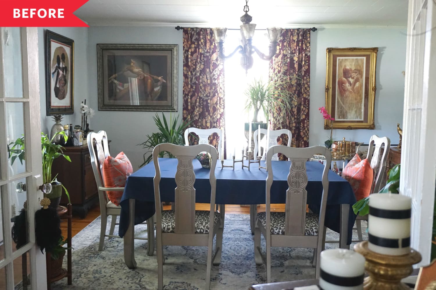 Green Dining Room Redo - Before and After Photos | Apartment Therapy